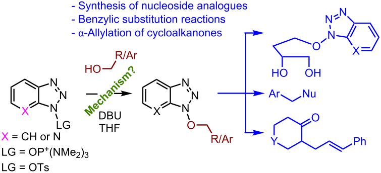 Facile synthesis of 1-alkoxy-1H-benzo- and 7-azabenzotriazoles from ...