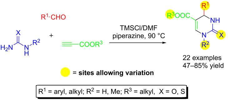 Secondary amine-initiated three-component synthesis of 3,4 ...