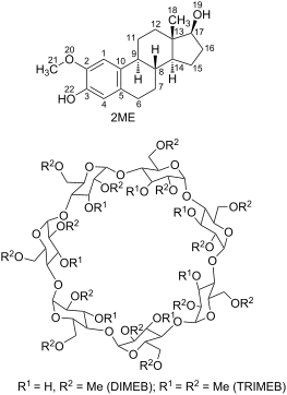 Inclusion complexes of 2-methoxyestradiol with dimethylated and permethylated β-cyclodextrins ...