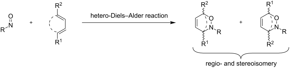 Stereo- and regioselectivity of the hetero-Diels–Alder reaction of ...