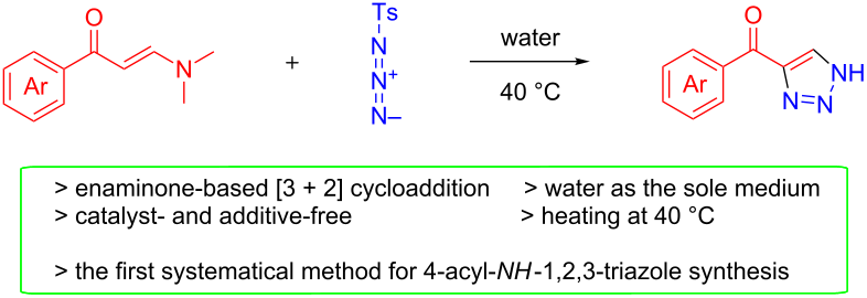 Catalyst-free synthesis of 4-acyl-NH-1,2,3-triazoles by water-mediated ...