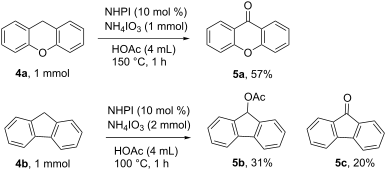 Selective benzylic C–H monooxygenation mediated by iodine oxides