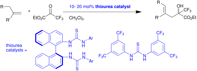 The first organocatalytic carbonyl-ene reaction: isomerisation-free C-C ...