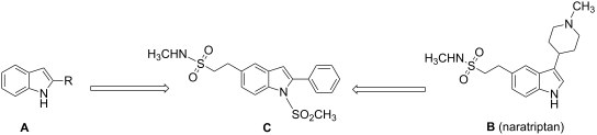 Pd/C-Mediated synthesis of indoles in water
