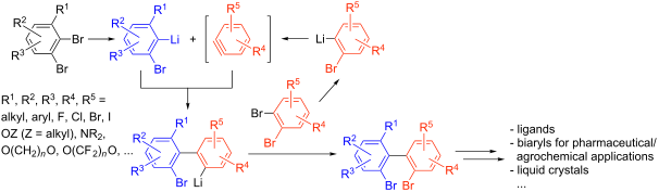 Bromine–lithium exchange: An efficient tool in the modular construction ...
