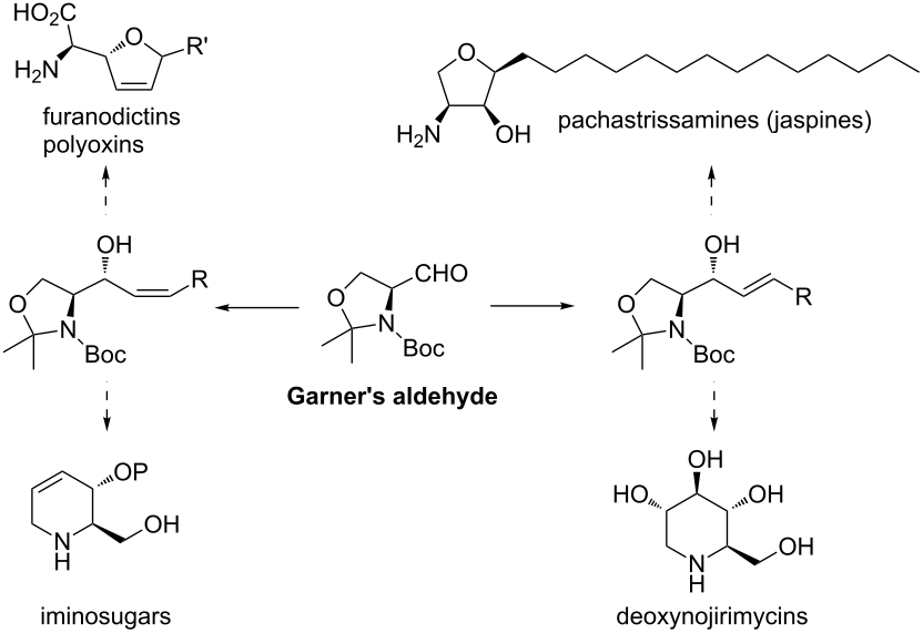 Garner’s aldehyde as a versatile intermediate in the synthesis of ...