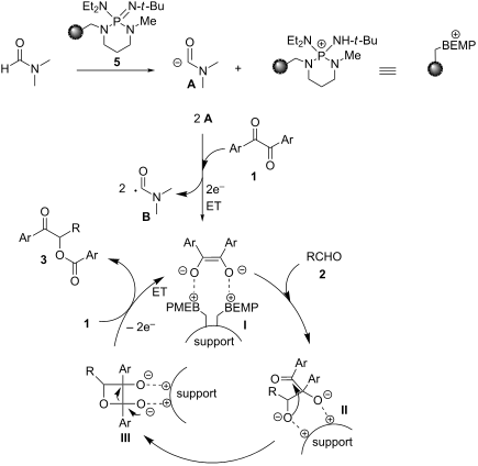 Electron-transfer-initiated benzoin- and Stetter-like reactions in ...