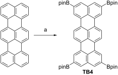 Direct borylation of terrylene and quaterrylene