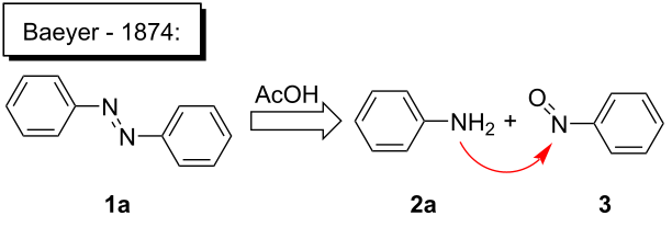 Continuous flow synthesis of azobenzenes via Baeyer–Mills reaction