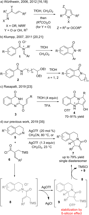 Catalytic aza-Nazarov cyclization reactions to access α-methylene-γ ...