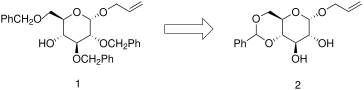 Solvent-controlled regioselective protection of allyl-4,6-benzylidene ...