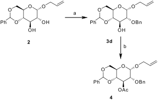 Solvent-controlled regioselective protection of allyl-4,6-benzylidene ...