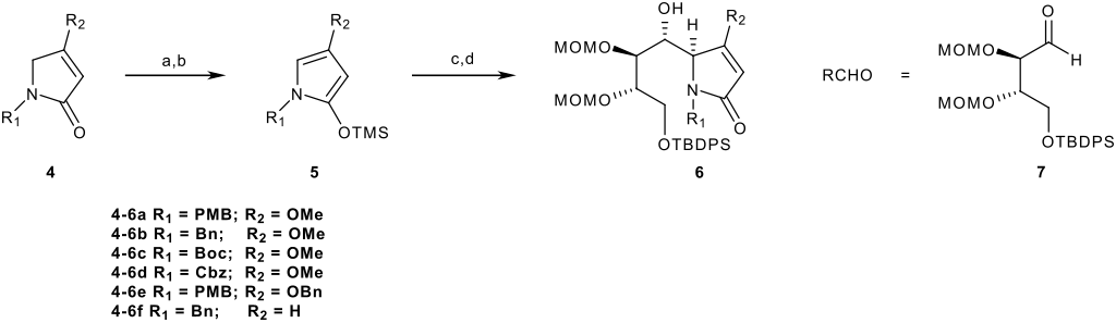 Vinylogous Mukaiyama aldol reactions with 4-oxy-2 ...