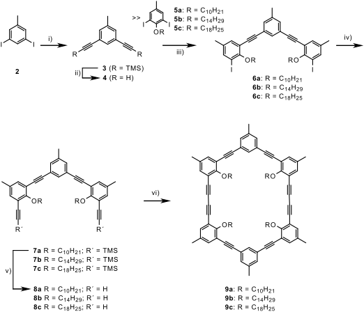 Shape-persistent macrocycle with intraannular alkyl groups: some ...