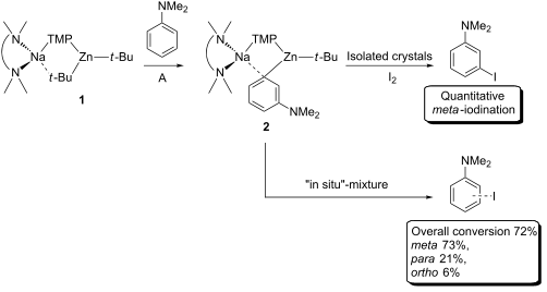 Meta-metallation of N,N-dimethylaniline: Contrasting direct sodium ...