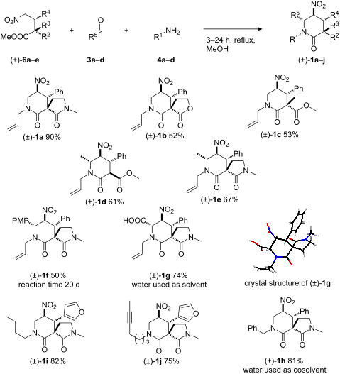 Stereoselective, nitro-Mannich/lactamisation cascades for the direct ...